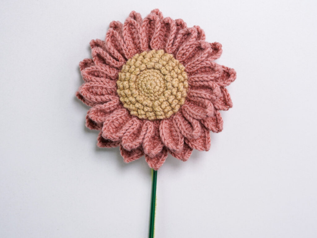 Crochet Sunflower Pattern - Hookok