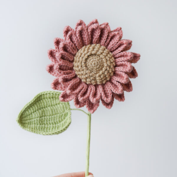 Crochet Sunflower Pattern - Hookok