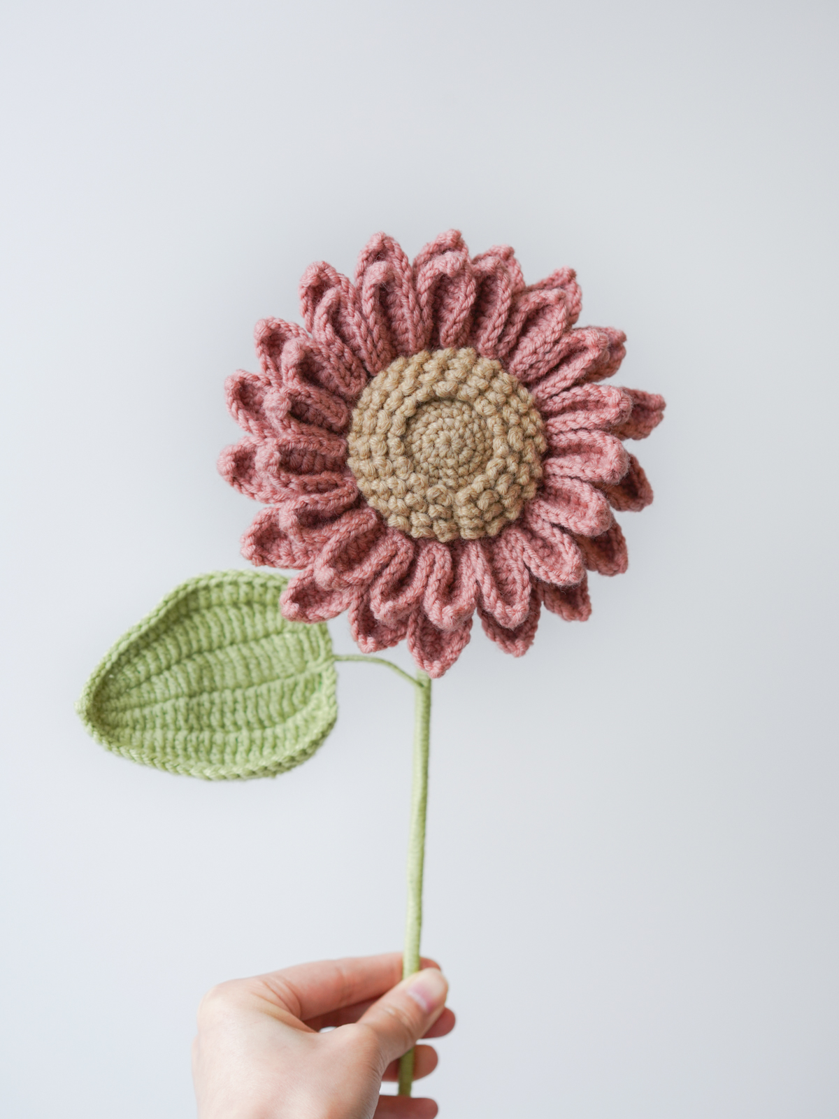 Crochet Sunflower Pattern - Hookok