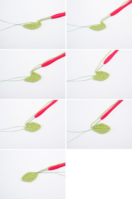 17 Crochet Leaf Patterns - Beautiful Crochet Leaves - Hookok