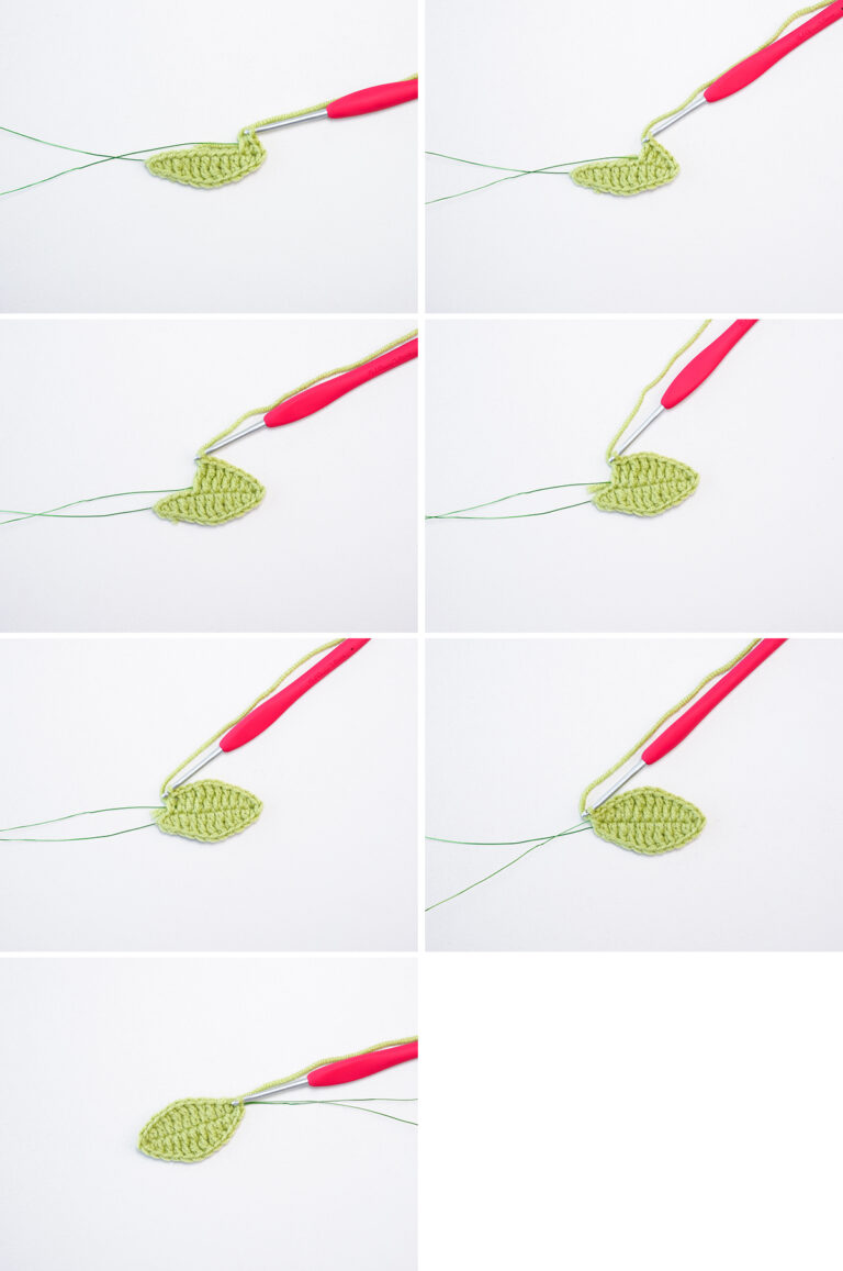 17 Crochet Leaf Patterns - Beautiful Crochet Leaves - Hookok