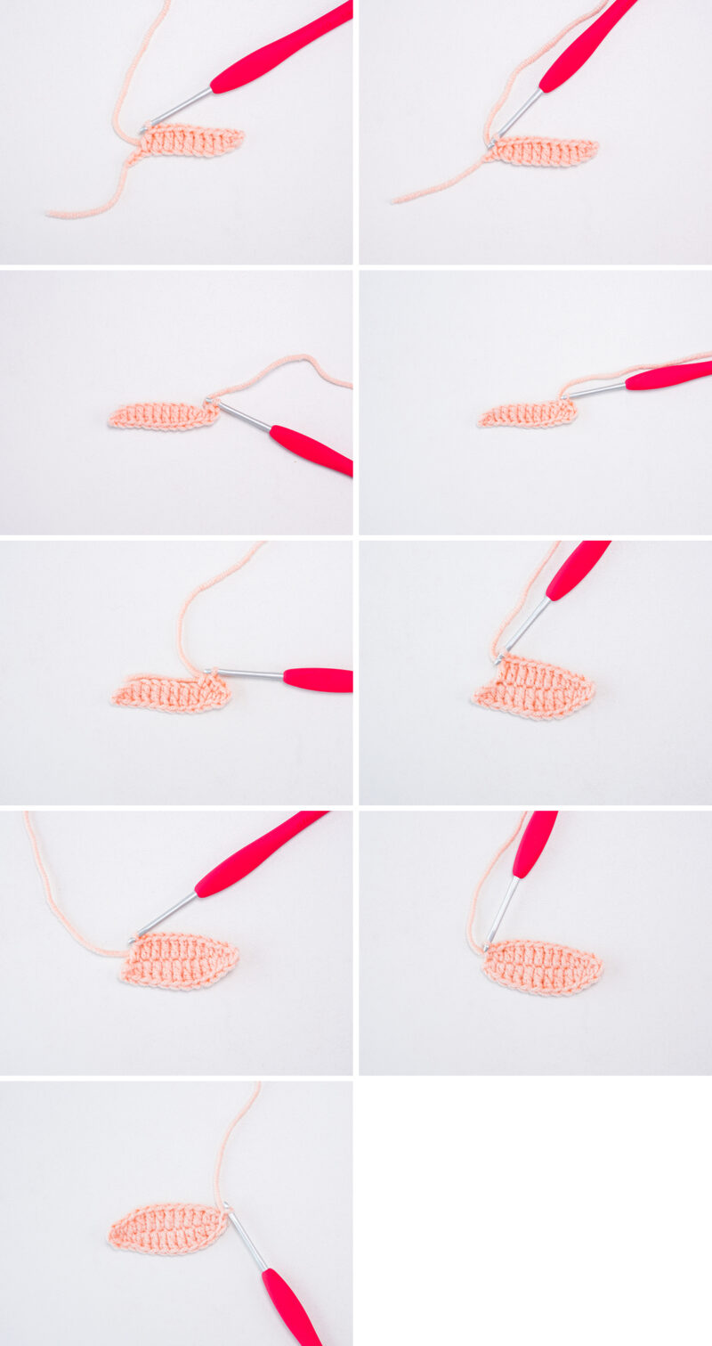 Crochet Tulip - Free Pattern - Hookok