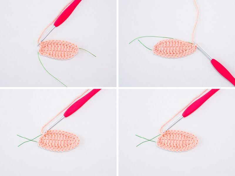 How to Crochet a Tulip - Free Pattern - Hookok