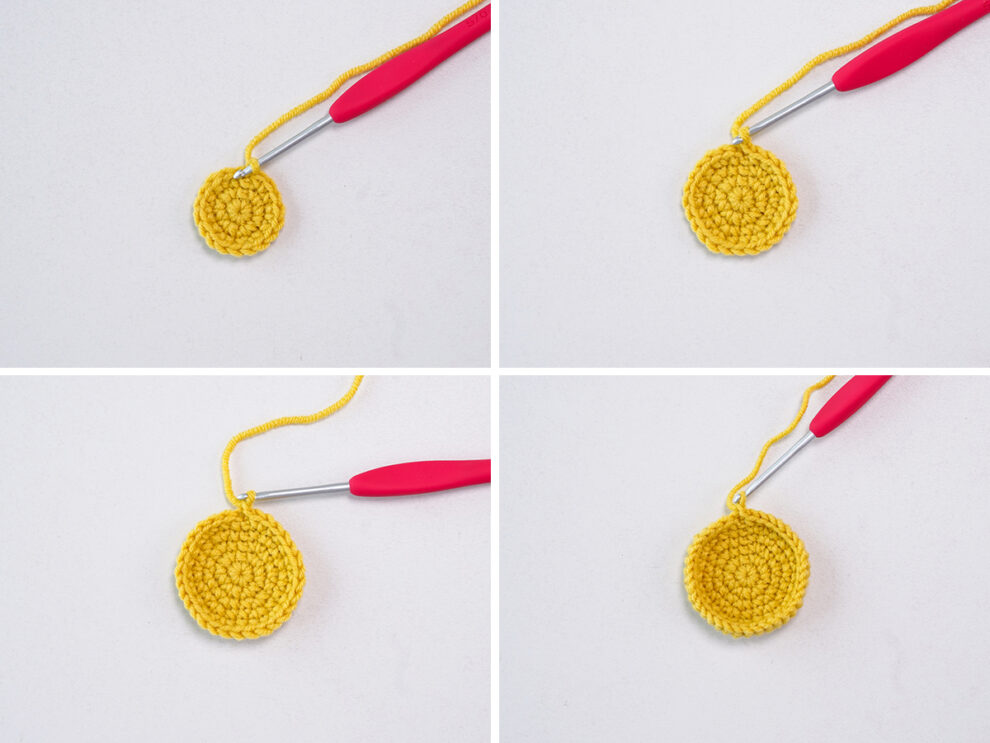 Crochet 3D Rose Free Pattern - Hookok