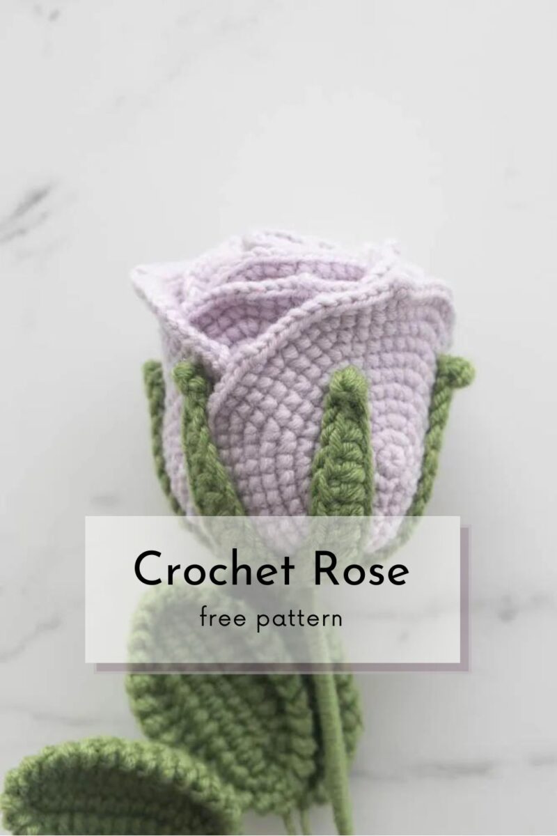 Free Crochet Rose Patterns List - How to Crochet Roses - Hookok