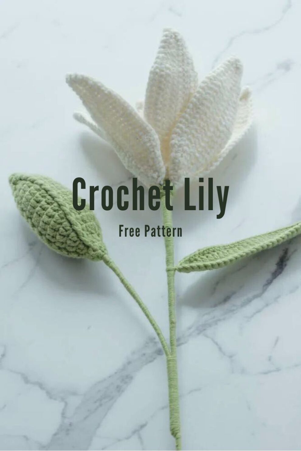 Crochet Lily Flower- Free Pattern - Hookok