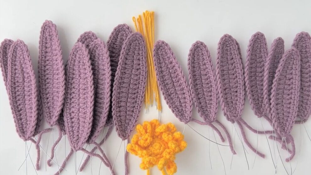 Crochet Water Lily Pattern - Hookok