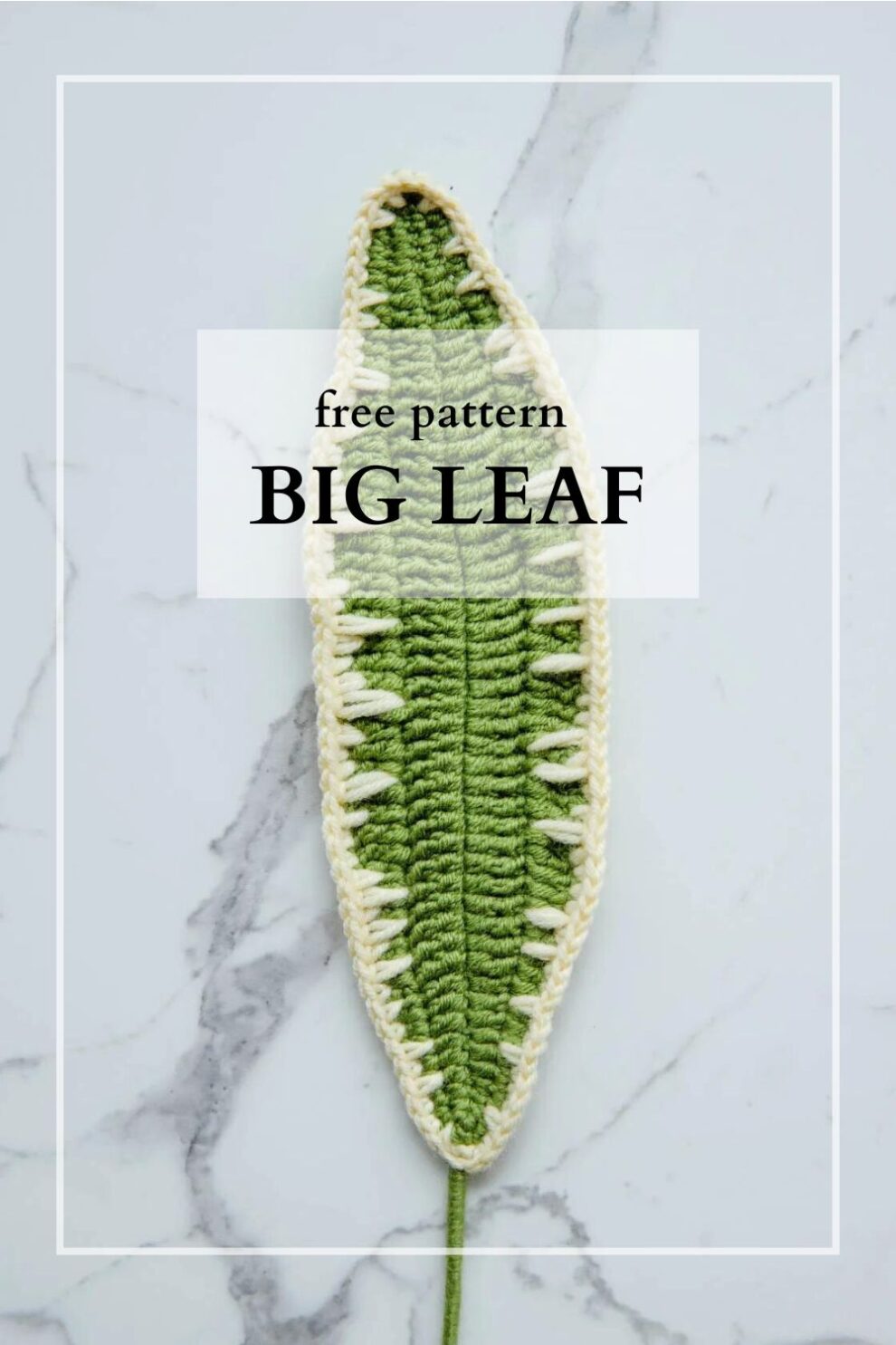 Crochet Fern Leaf Pattern - Hookok