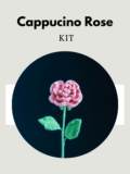 Crochet Cappuccino Rose Kits - HOOKOK - Hookok