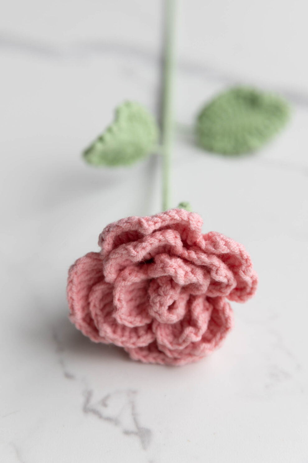 Crochet Cappuccino Rose- Free Pattern - Hookok