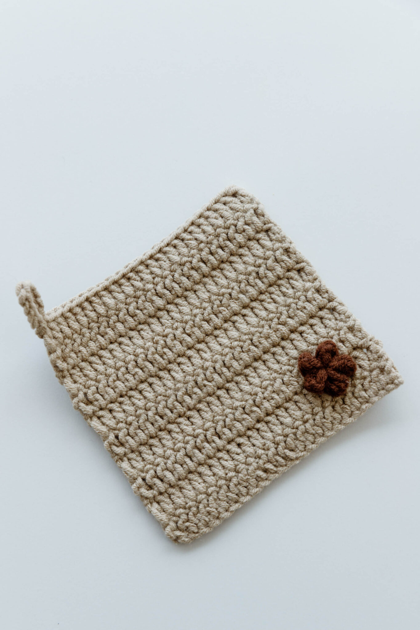 Crochet Small Flower Coaster- Free Pattern - Hookok