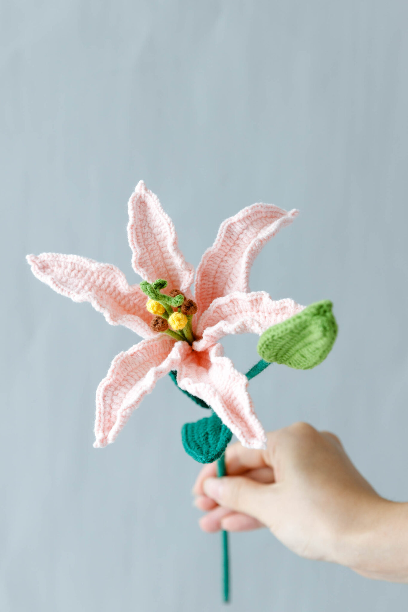 Crochet Lily (with bud) Kit – Hookok - Hookok