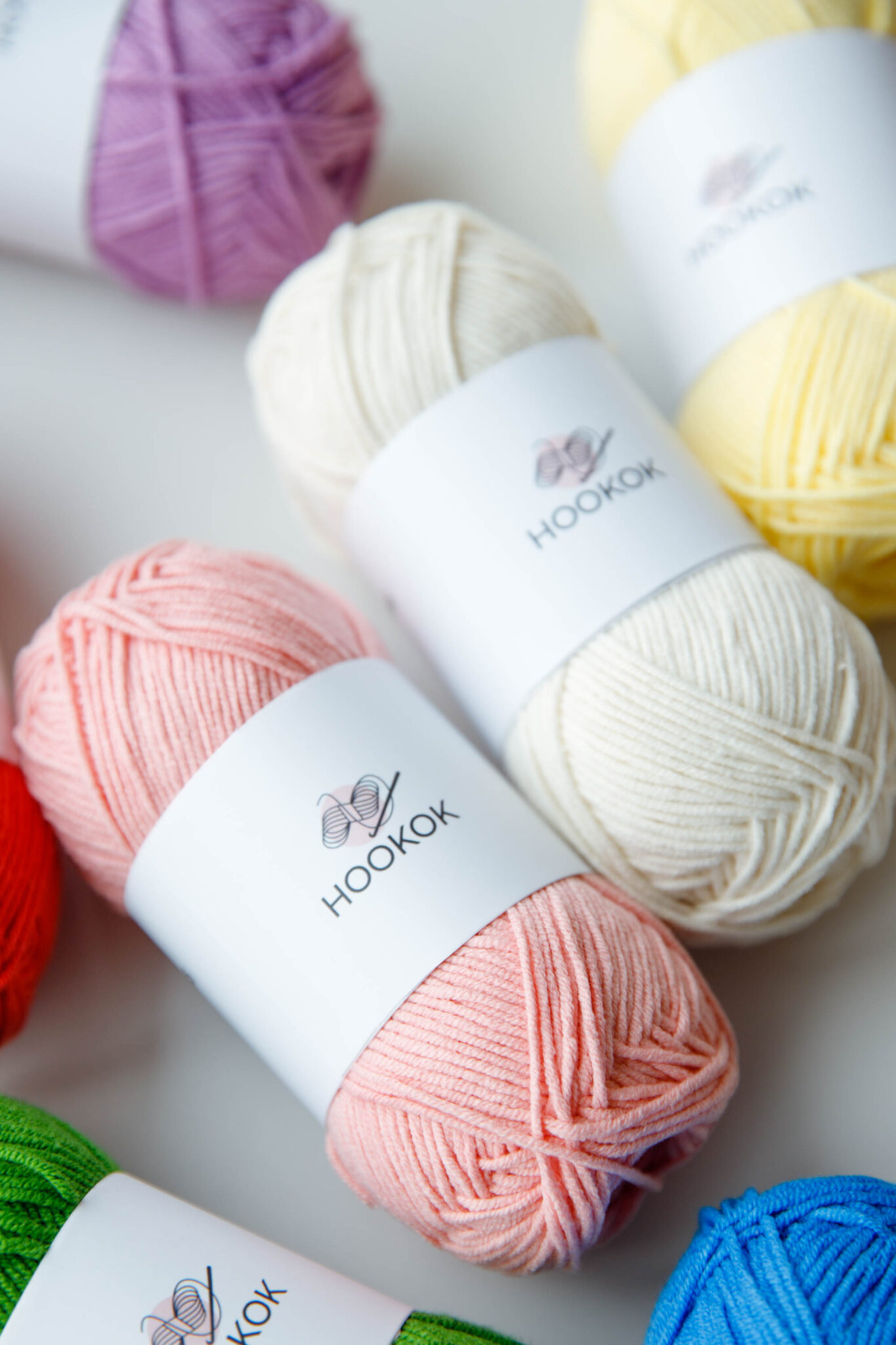 Crochet Yarn ( Milk Cotton Yarn - 4 PLY)- HOOKOK - Hookok