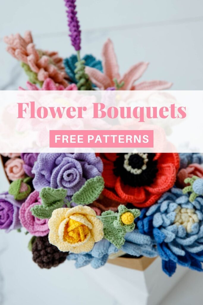 Coming up flowers yarn patterns store