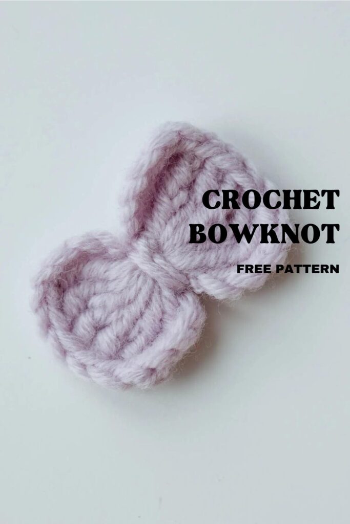 Crochet Easy Bowknot Free Pattern - Hookok