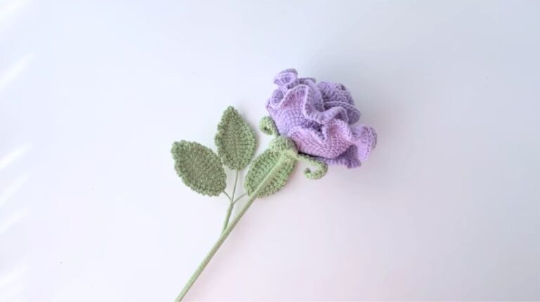 Crochet Aisha Rose - Free Pattern - Hookok