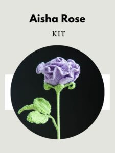 Crochet Aisha Rose Kits - HOOKOK - Hookok