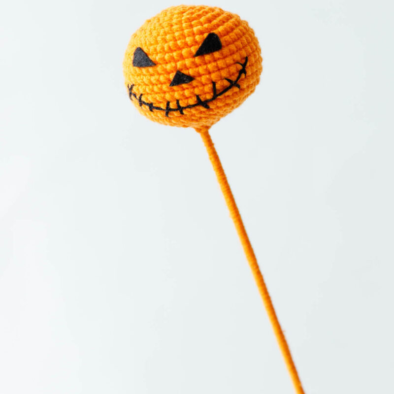 Crochet Halloween Devil Pumpkin - Free Pattern - Hookok