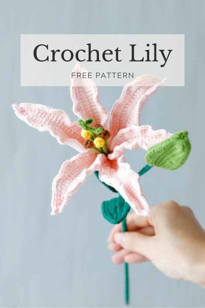 Crochet Lily Flower- Free Pattern - Hookok