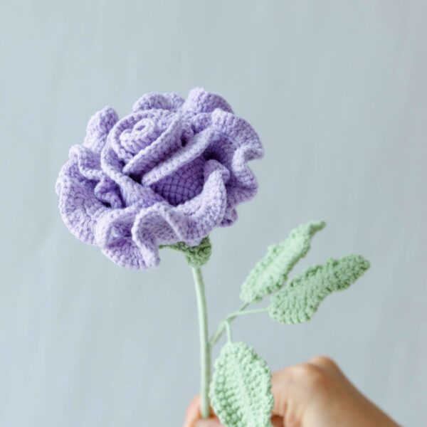 Crochet Aisha Rose - Free Pattern - Hookok