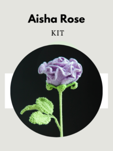 Crochet Aisha Rose Kits - HOOKOK - Hookok