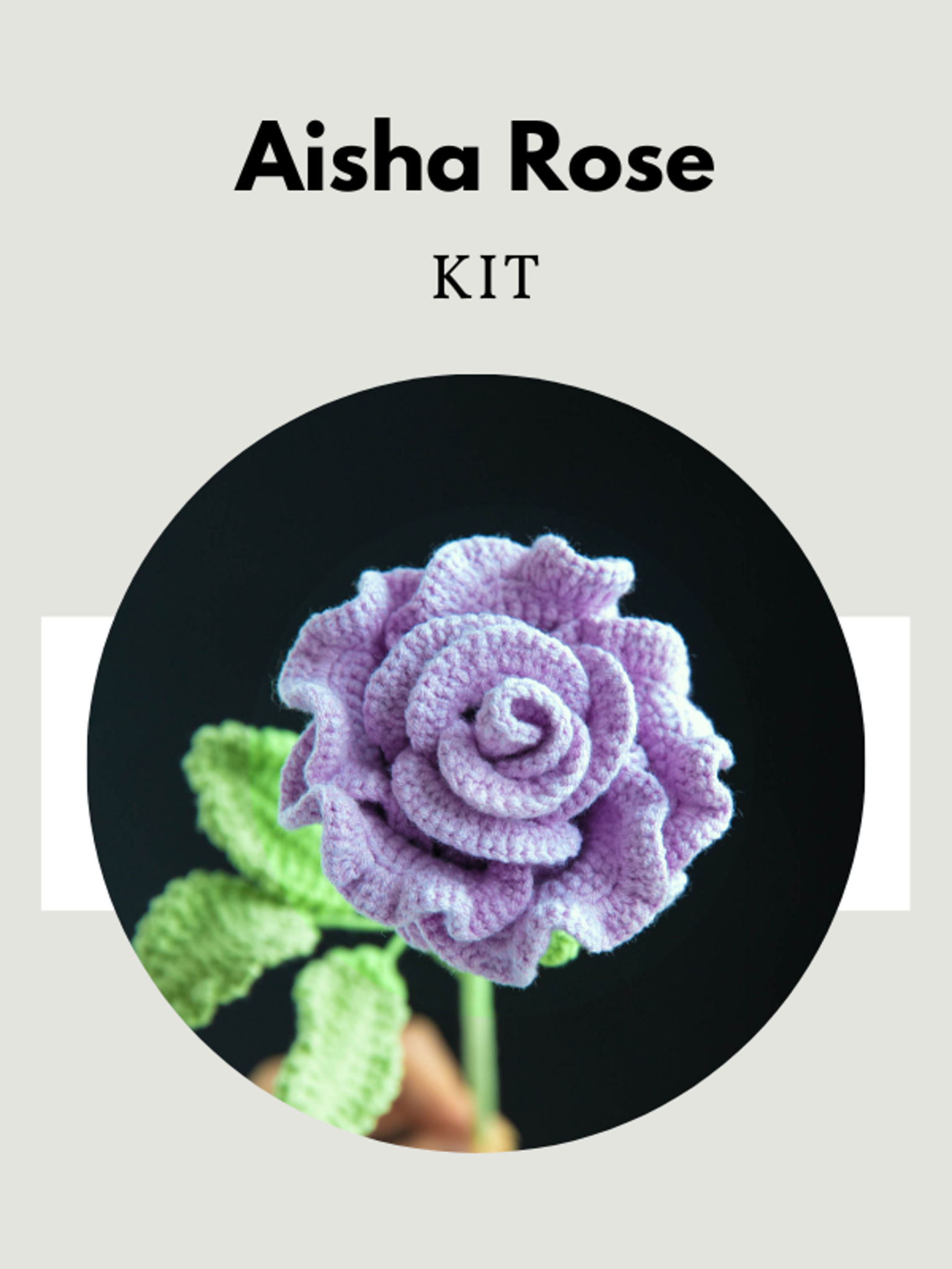 Crochet Aisha Rose Kits - HOOKOK - Hookok