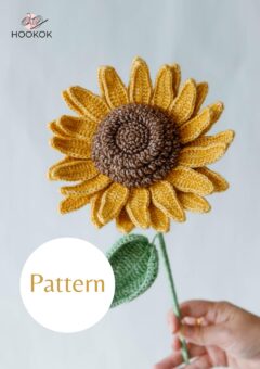 PDF Pattern-Vintage Sunflower - Hookok