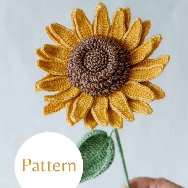 PDF Pattern- Crochet Chanel Rose - Hookok