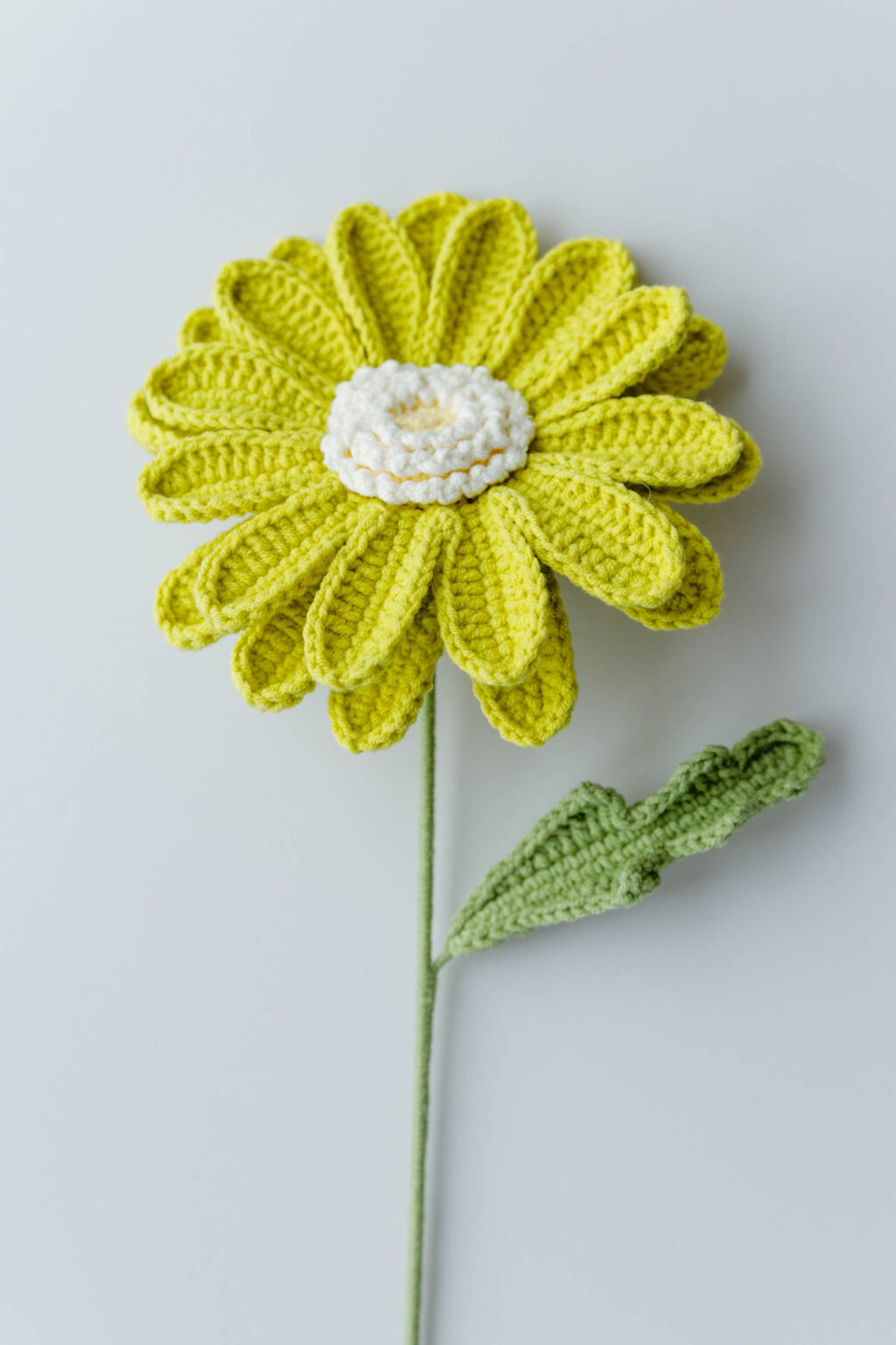 Crochet Flower-Gerbera - Hookok