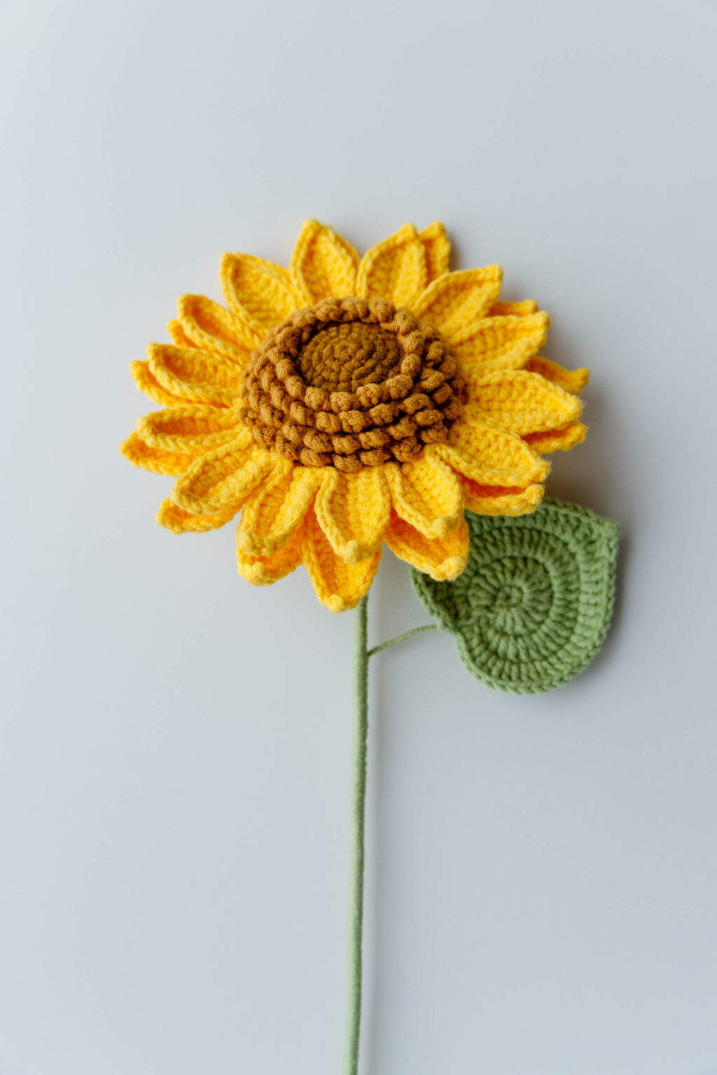 Crochet Flower-Sunflower - Hookok