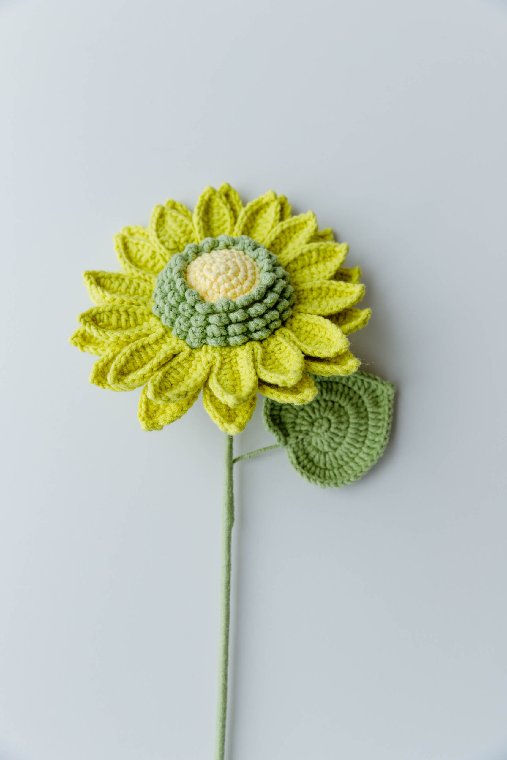 Crochet Flower-Sunflower - Hookok