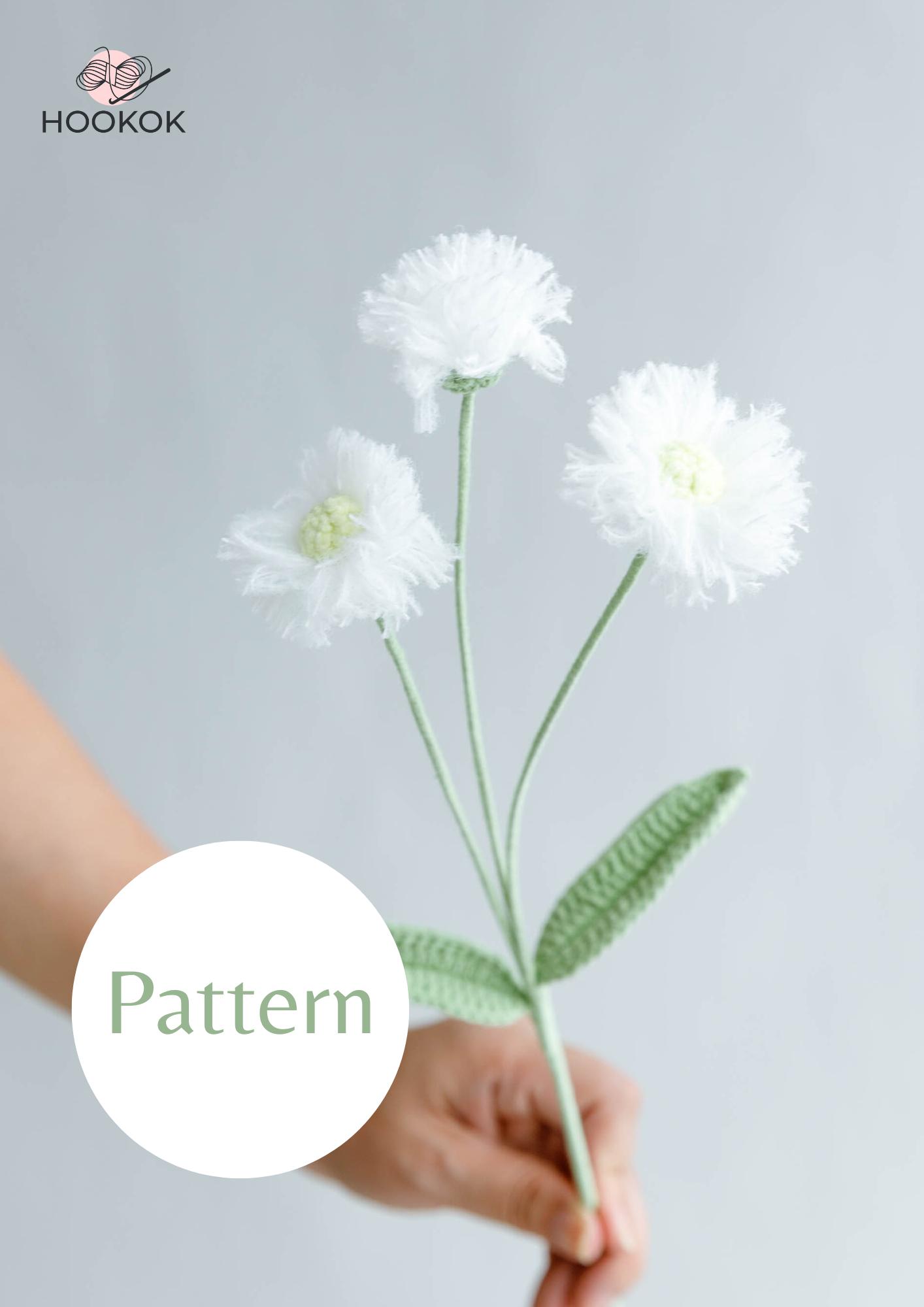 PDF Pattern-Fleabane Flower - Hookok