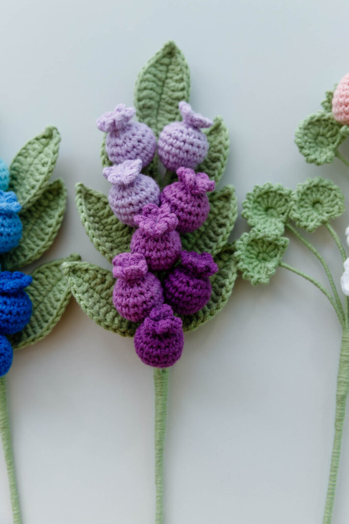 Crochet Flower-Berries - Hookok