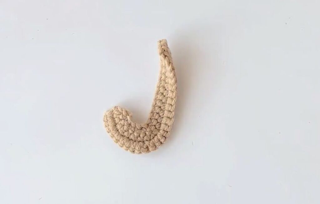 Crochet Letter J Pattern - Hookok