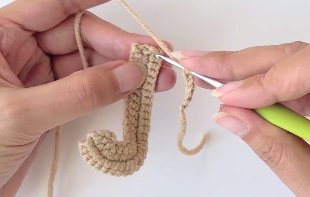 Crochet Letter J Pattern - Hookok