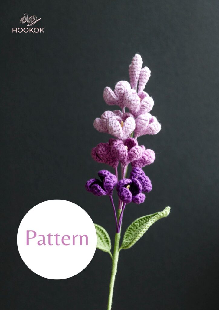PDF Pattern-Lilac Flower - Hookok