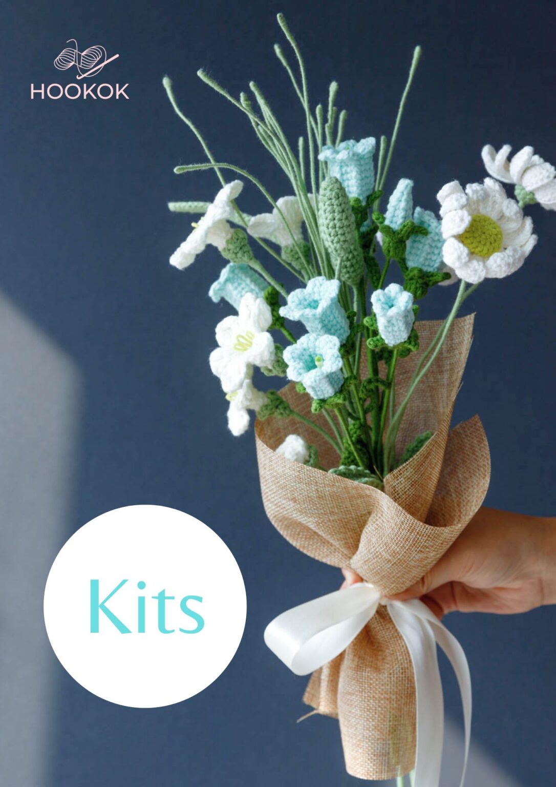 Bellflower Bouquet Kit-with PDF pattern - Hookok
