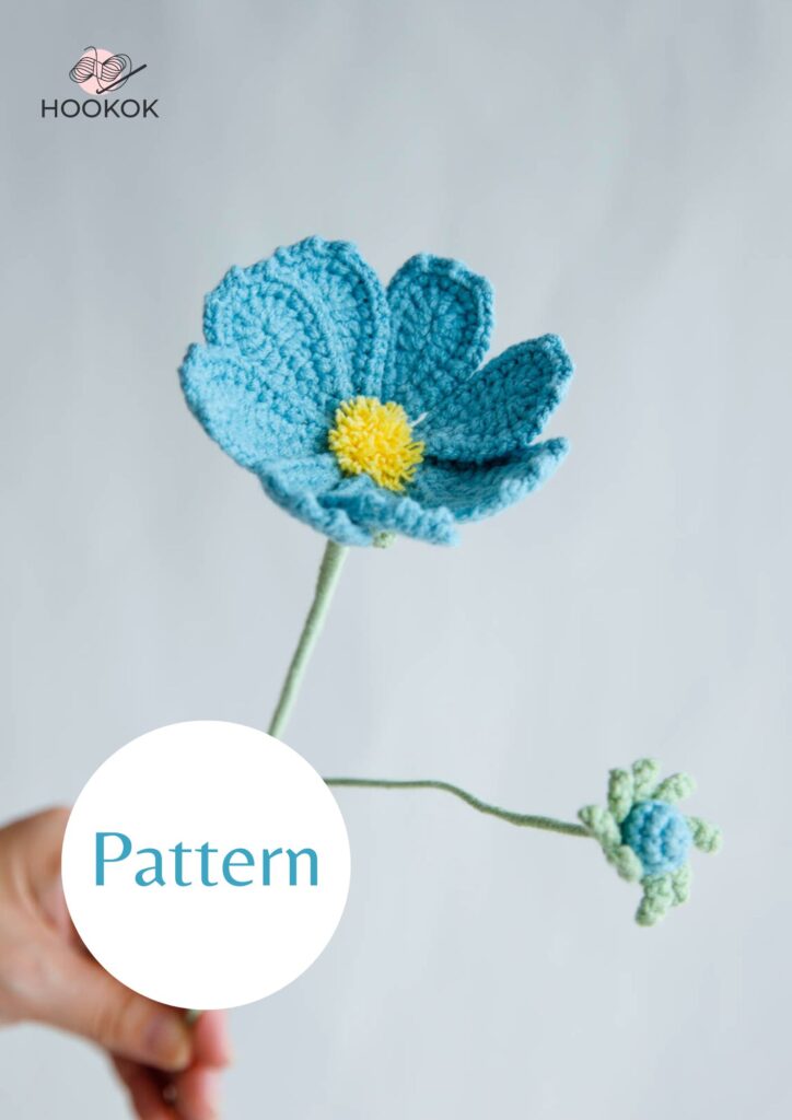 PDF Pattern-Gesang Flower (with bud) - Hookok