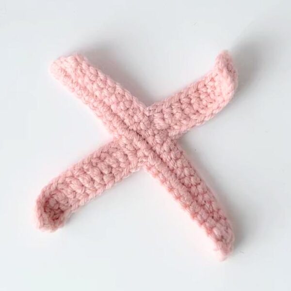 Crochet Letter X Pattern - Hookok