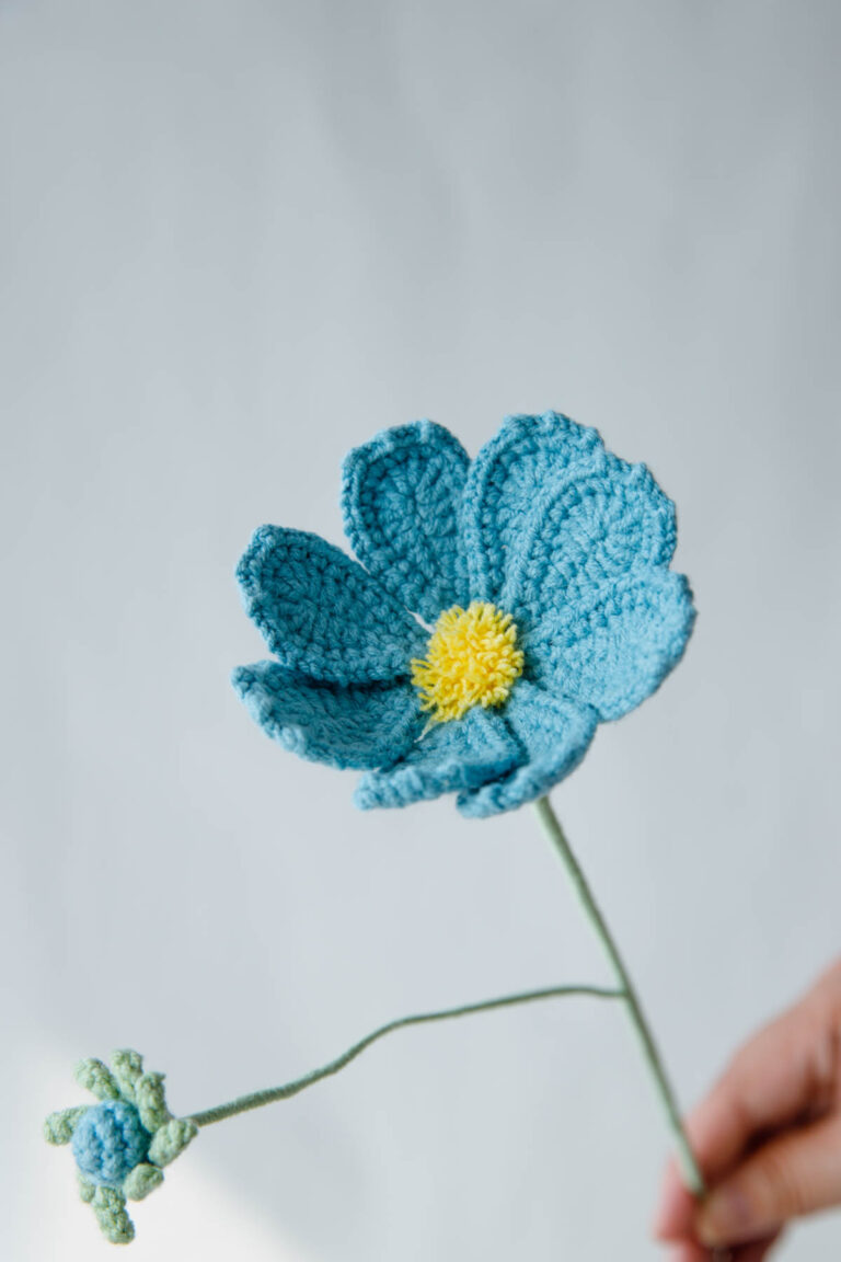 PDF Pattern-Gesang Flower (with bud) - Hookok