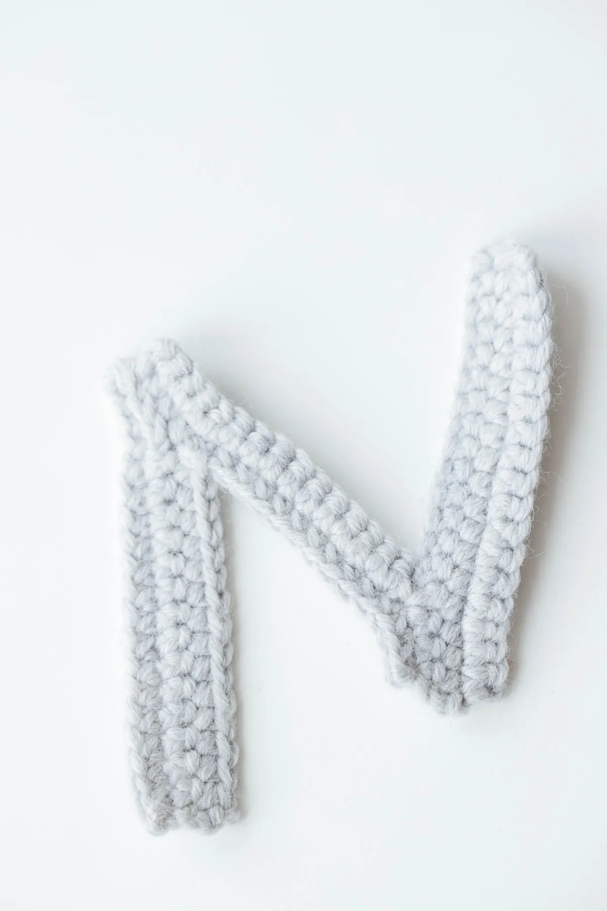 Crochet Letter N Pattern - Hookok