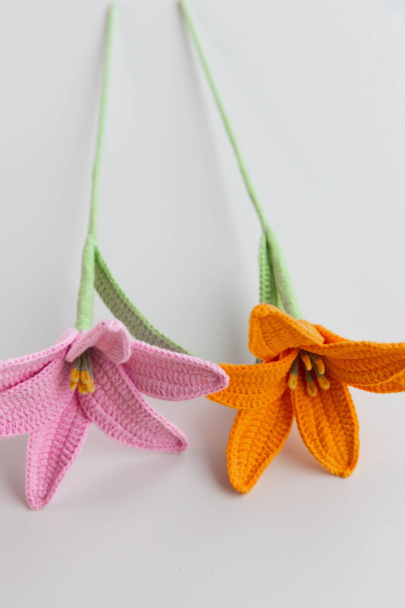 Crochet Lily Flower - Hookok