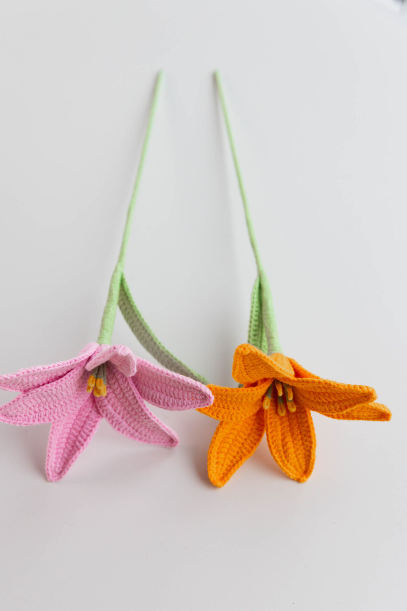 Crochet Lily Flower - Hookok