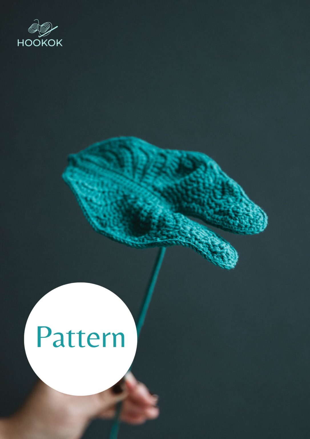 Crochet Big Leaf PDF Patterns – Hookok - Hookok