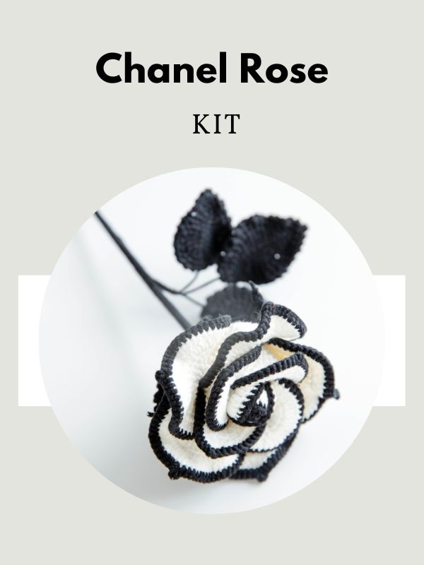 Crochet Chanel Rose Kit – Hookok - Hookok