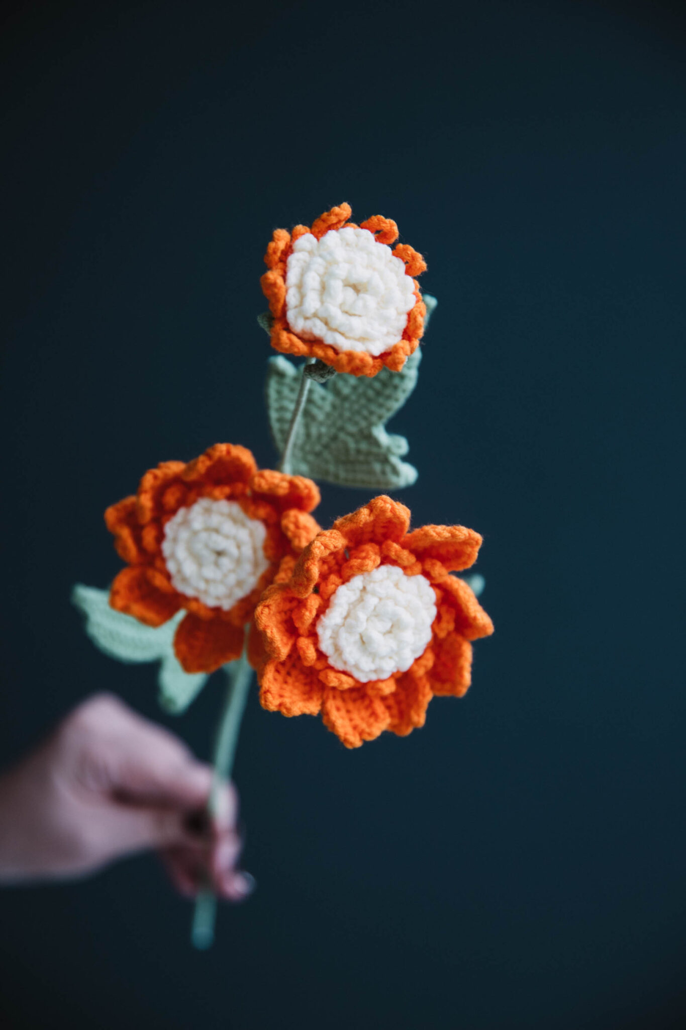 PDF Pattern- Crochet Pincushion Flower - Hookok