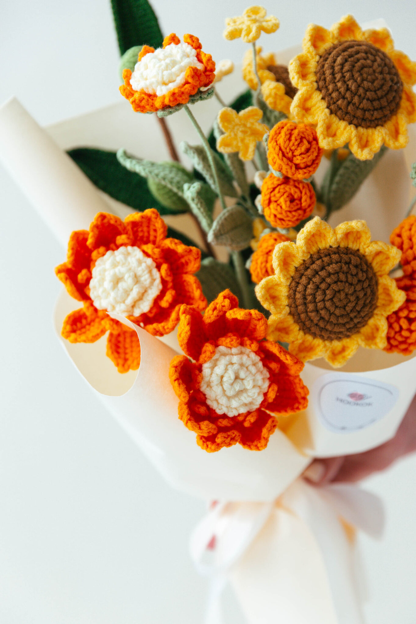 Pincushion Flower Bouquet Kit – with PDF pattern - Hookok