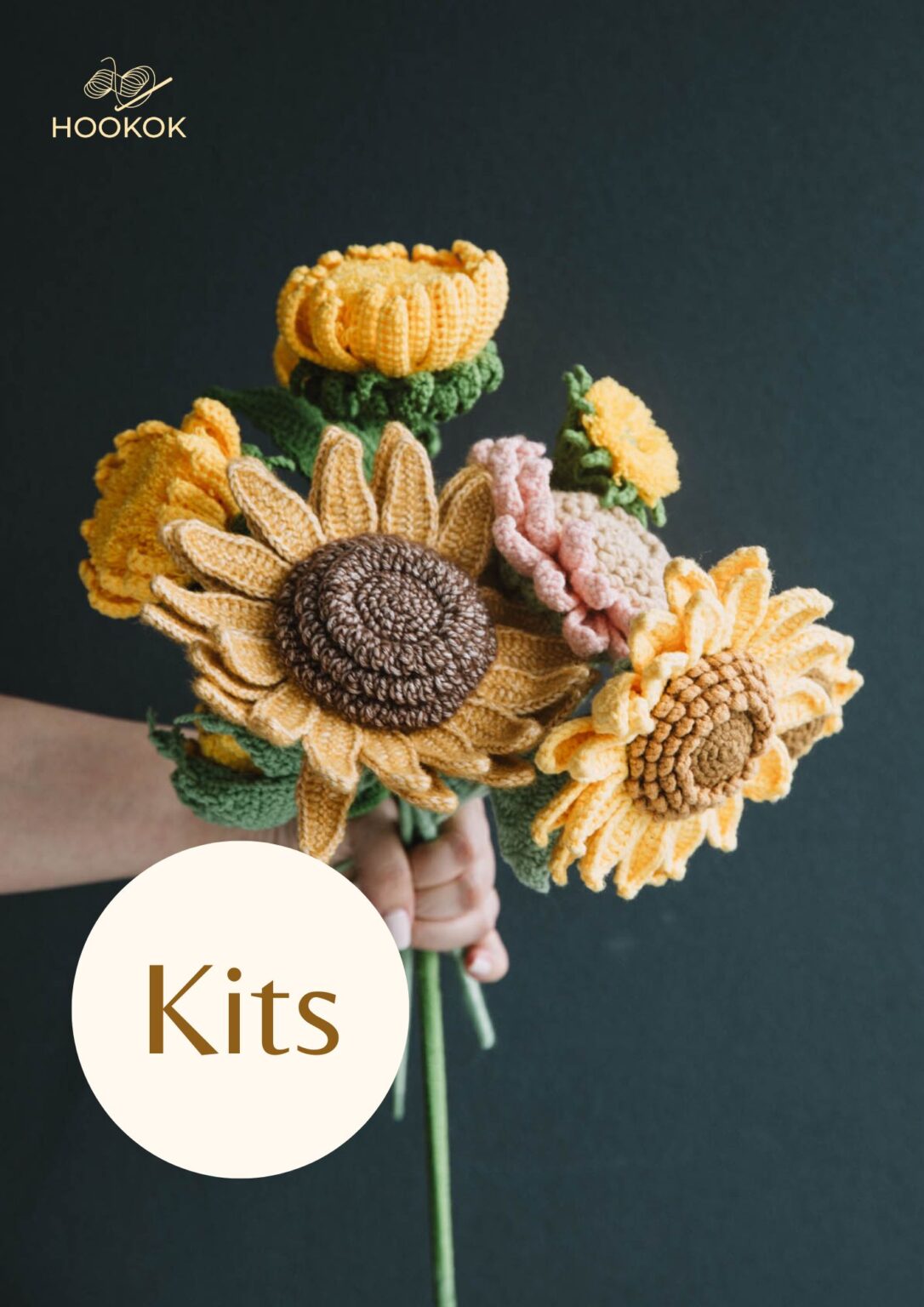 Sunflower Collection Kit – with PDF pattern - Hookok