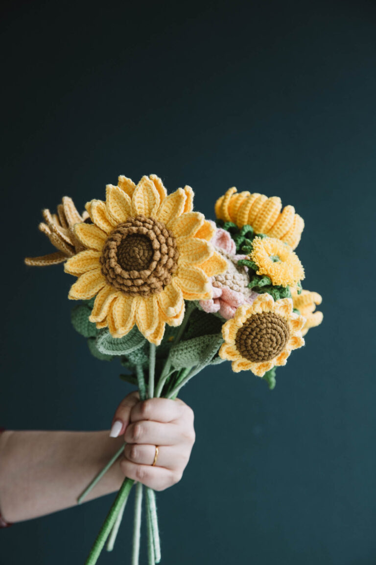 Sunflower Collection Kit – with PDF pattern - Hookok