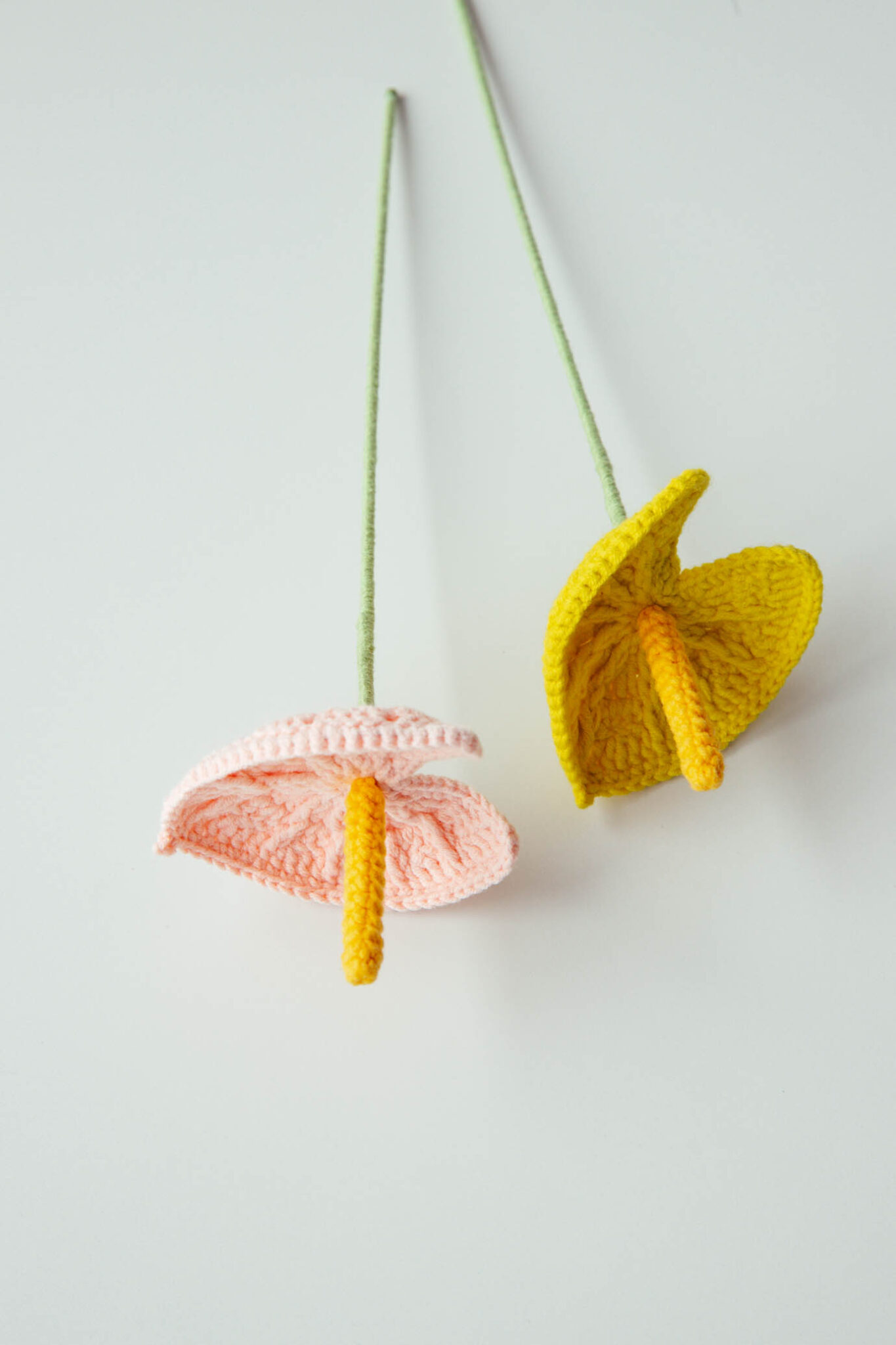 Crochet Pink Champion Flower - Hookok